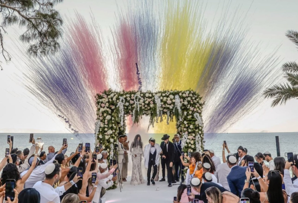 Day Fireworks for Weddings - Nanos Fireworks